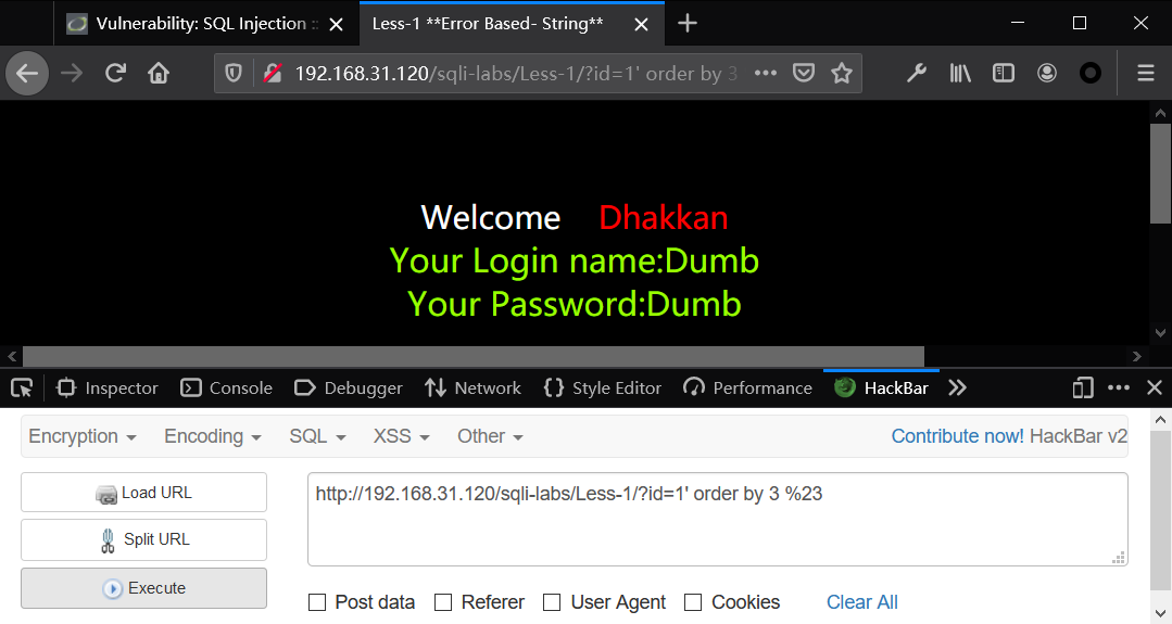 sql-lab Less1-5题 Write Up | Winny的一亩三分地
