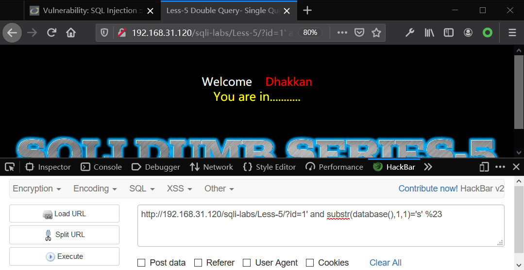 sql-lab Less1-5题 Write Up | Winny的一亩三分地